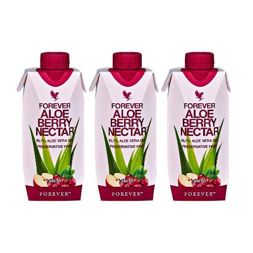 Aloe Berry Nectar 330ml Tripack