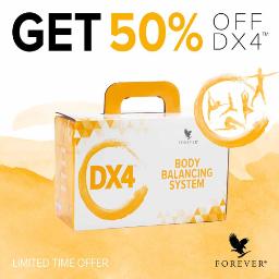 Forever Living Products - DX4 Promo 50%