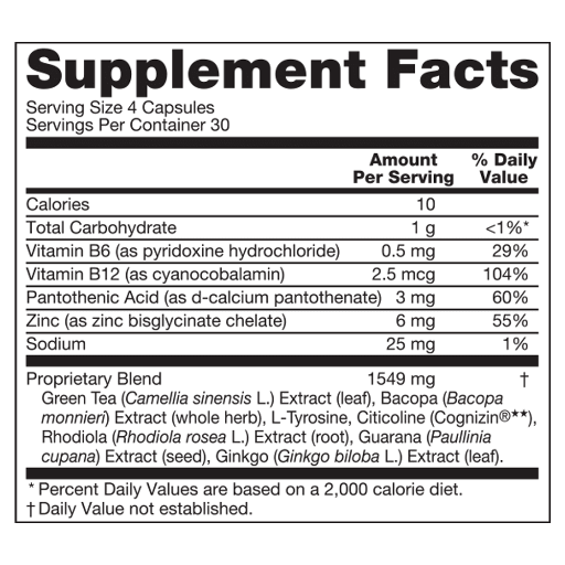Forever Focus™ | Mental Clarity Supplement With Cognizin®